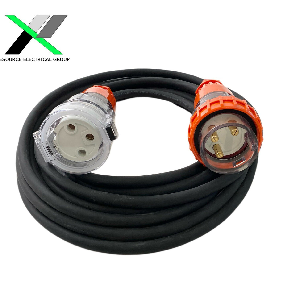 20 Amp 7m Extension Lead, Single Phase, 3 pin, 240V 20A Heavy Duty Cab ...