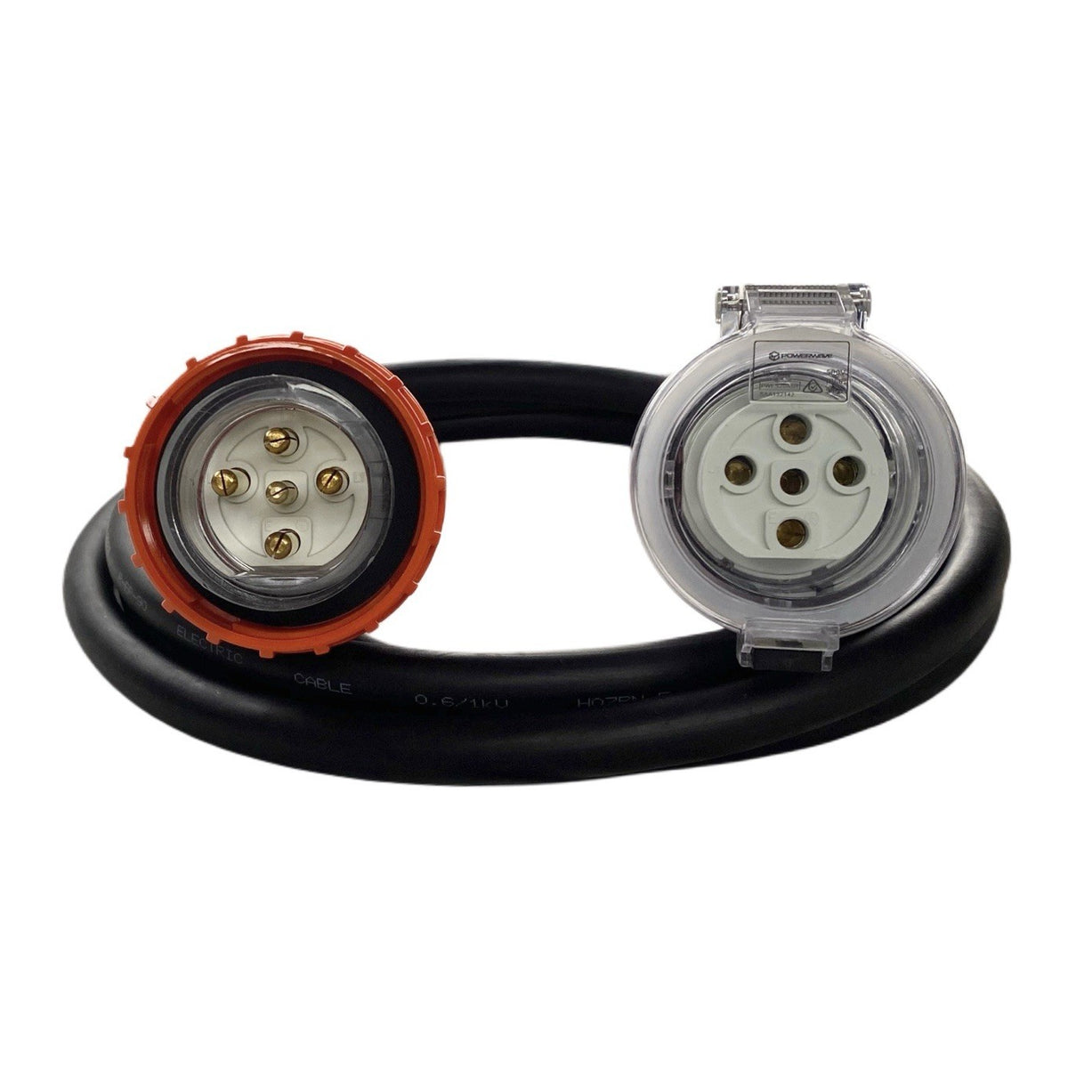 20 Amp 5 Pin Round Three Phase 415V, 2.5mm² Extension Lead – Resource ...