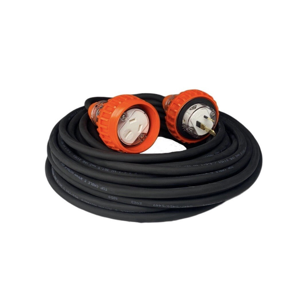 15 Amp Extension Lead Single Phase 3 Pin 5 Metres, 15A, 1 Phase, 5m ...