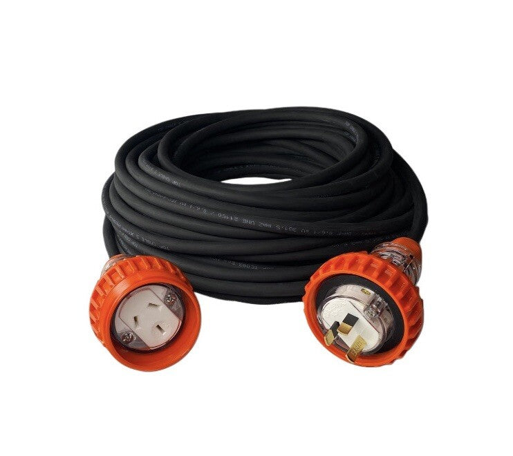 10 Amp Extension Lead Single Phase 3 Pin, 30 Metres, 10A, 1 Phase, 30m ...