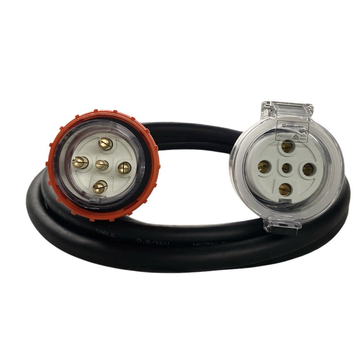 32 Amp 5 Pin Round Three Phase 415V, 4mm² Extension Lead – Resource ...