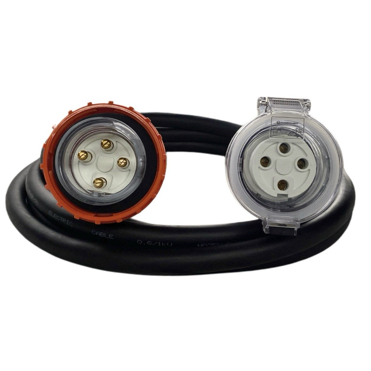 10 Amp 4 Pin Round Three Phase 415V, 2.5mm² Extension Lead – Resource ...